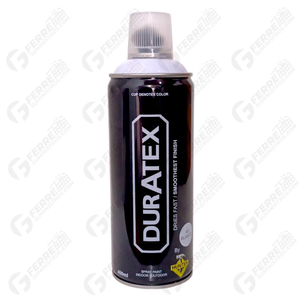 Pintura Spray Blanco Brillante 400ml DURATEX – Ferresuministros.com ...