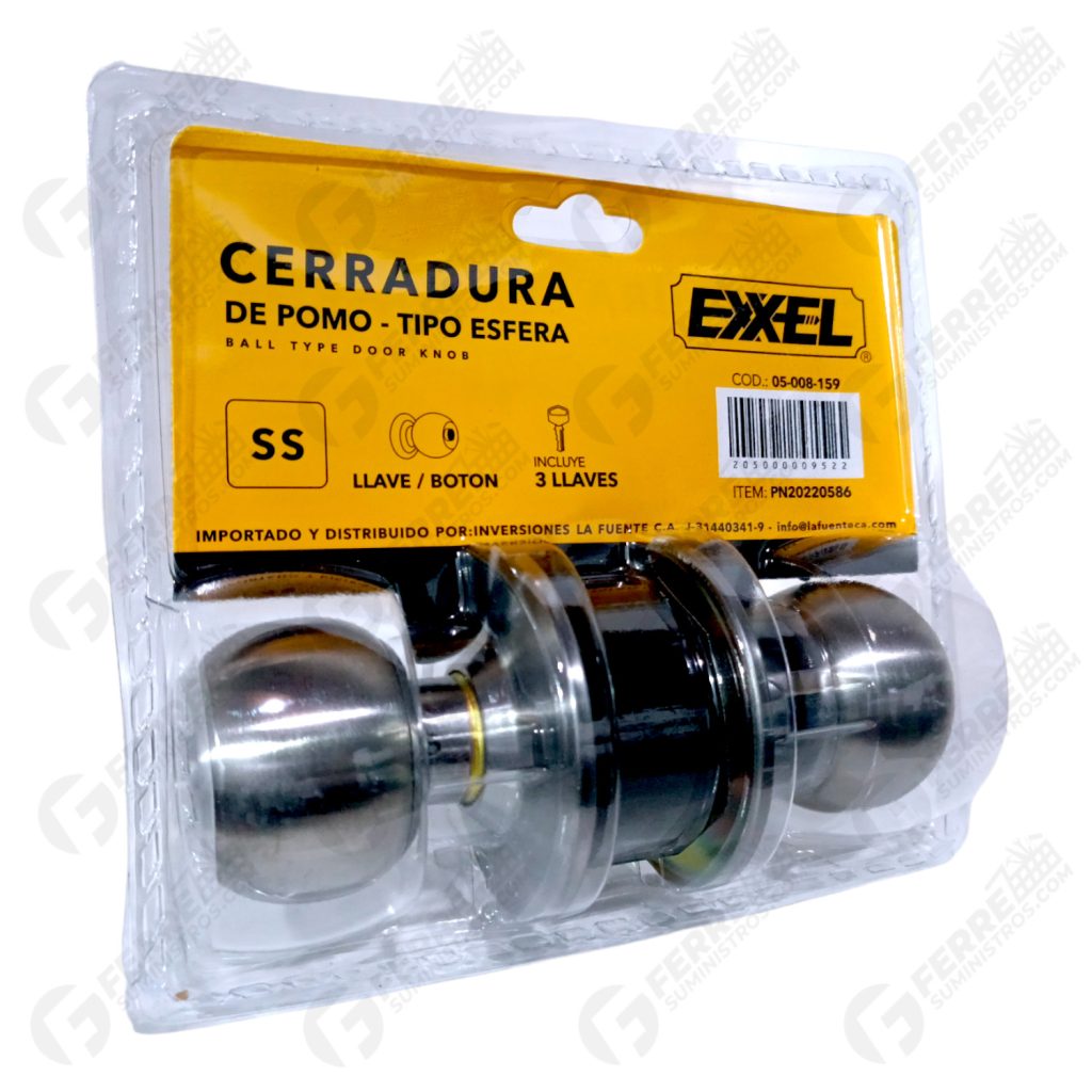 Cerradura Armario Con Llave Cerradura Cilíndrica Pomo ECO MOBILE - SAS ...