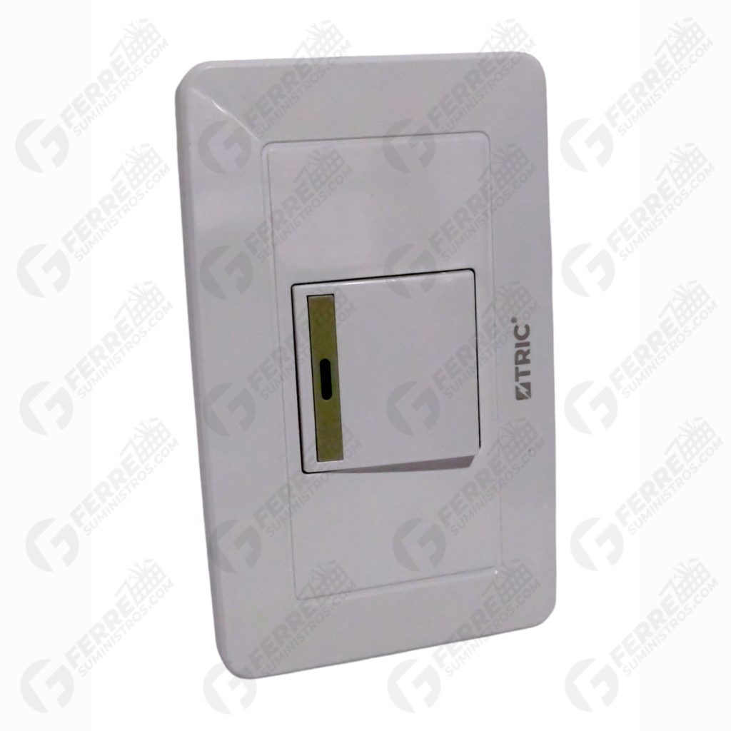 Interruptor Sencillo Blanco 10A/127V NOVA TRIC – Ferresuministros.com ...